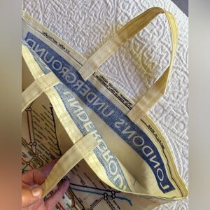 Vintage | Bags | Vintage London Underground Map Graphic Tote | Poshmark